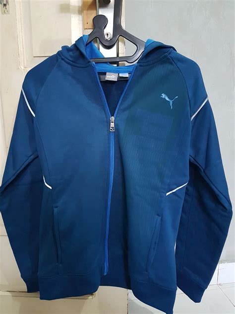 Jaket Puma Original Fesyen Pria Pakaian Baju Luaran Di Carousell
