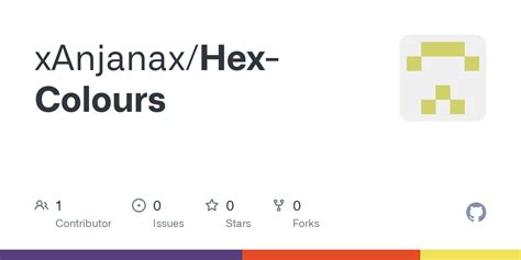 Github Xanjanaxhex Colours