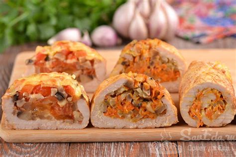 6 способов как заполнить куриную грудку начинкой Совет да Еда Дзен