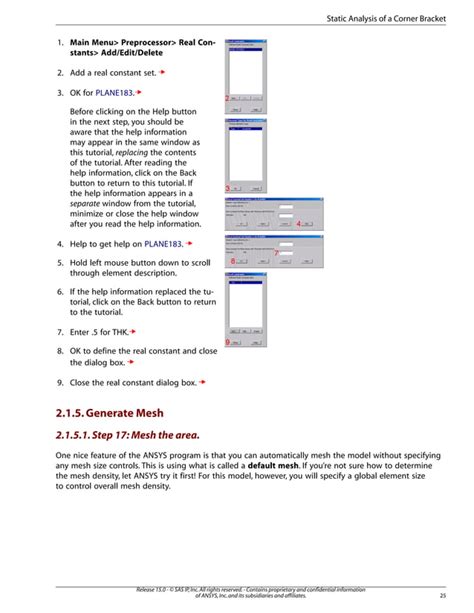 ANSYS Mechanical APDL Introductory Tutorials Pdf Graphics Software Computer Software And