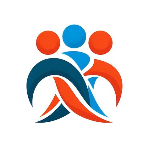 Premium Vector Vector Team Work Logo