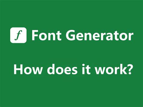 Blog Font Generator