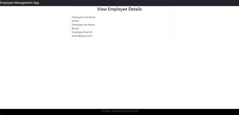 Github Ashishbansal Official Employee Management