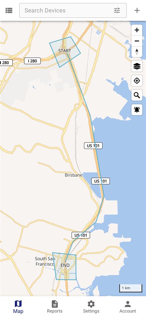 Geofences Traccar