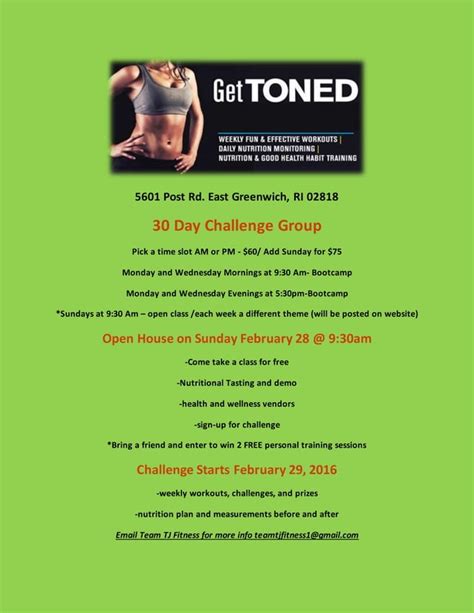 30 Day Team Tj Bootcamp Challenge Pdf