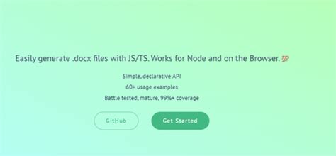 docx导出实践1 docx js介绍 知乎