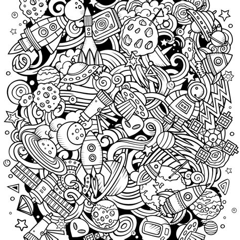 만화 벡터 한다면 공간 그림 배경 착색 그림 우주선 배경 일러스트 및 사진 무료 다운로드 Pngtree
