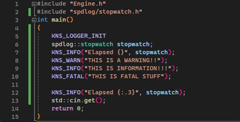 Logging In My Game Engine — Adding Spdlog The Right Way By Rustgodgaming Medium