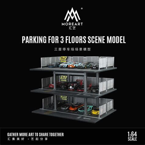 Pre Order More Art 164 Three Story Parking Lot Scene Simulation
