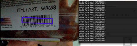 Real Time Qr Code Bar Code Detection With Webcam Using Opencv And Zbar Ayoungprogrammers Blog