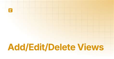 Addeditdelete Views Rox Docs