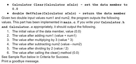 Solved Programming In C Please Write It In C The Purpose Of