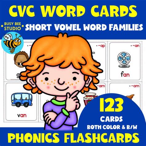 Picture Cards Phonics Flashcards Decoding Skills Activities And Interventions
