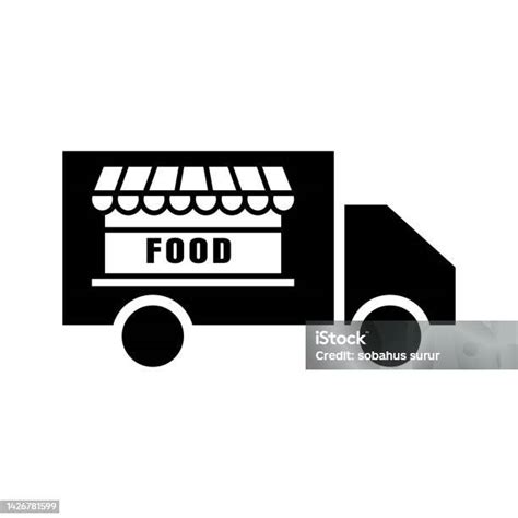 음식 배달 트럭 아이콘입니다 편집 가능한 스트로크 디자인 템플릿 벡터 교통수단에 대한 스톡 벡터 아트 및 기타 이미지 교통수단 나무 상자 디자인 Istock