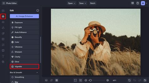 Vignette Effect Online Vignette Effect Acorn 8 Docs