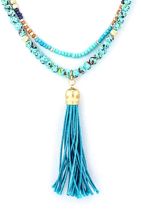 Tassel Pendant Necklace