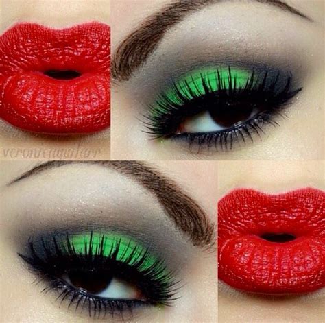 Christmas Makeup Christmas Makeup Makeup Eye Makeup