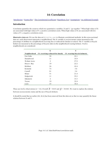 Correlation Pdf Correlation And Dependence Coefficient Of Determination