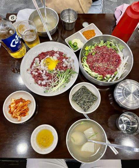 광장시장 육회 맛집 60년 전통 부촌육회 내돈내산후기 네이버 블로그 광장시장 육회 맛집 60년 전통 부촌육회 내돈내산후기 네이버 블로그