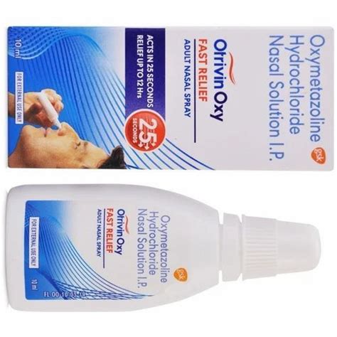 10ml Otrivin Oxy Oxymetazoline Nasal Solution At ₹ 117piece