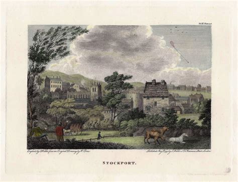 Stockport By W Orme J Walker C1797 Welland Antique Maps