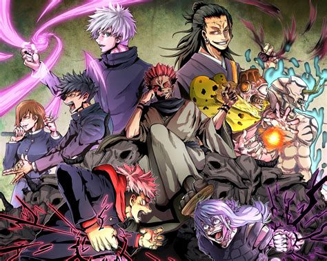 Jujutsu Kaisen Character Posters Wallpaper Hd Anime 4k Wallpapers