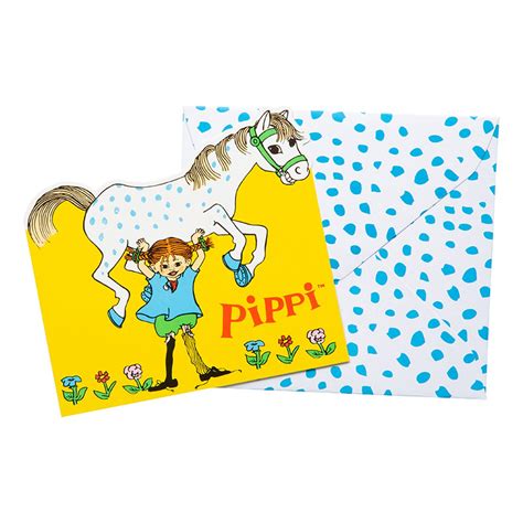 Kutsukortit Peppi Pitkätossu Partyking Fi