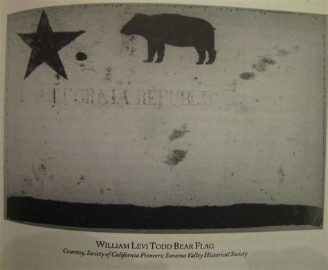 For The Love Of History Recreating The California Bear Flag Of 1846