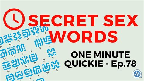 Best Secret Sex Words To Use Before During And After Having Sex One