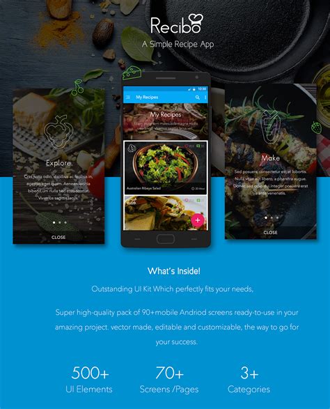 Mobile Recipe Application Mobile Restaurant Apps On Behance