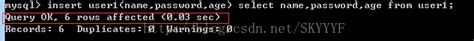 在mysql中让表中的数据成倍增加mysql 数据库 翻倍新增 Csdn博客