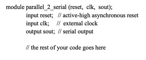 Solved The Task Is To Create The Verilog HDL Design For This Chegg