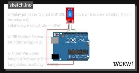 Relay Module Wokwi Esp32 Stm32 Arduino Simulator