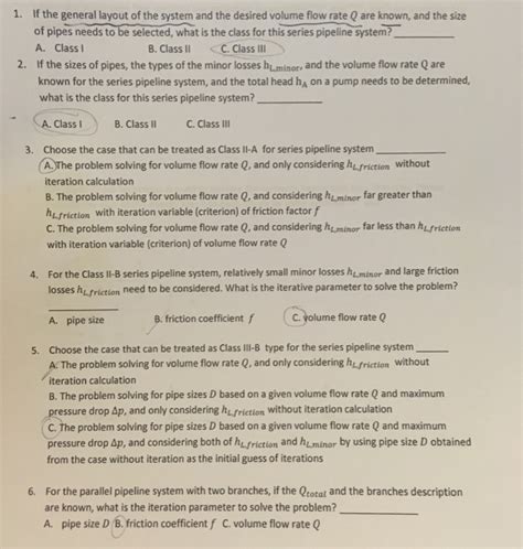 Solved Need Help Making Sure These Are The Correct Answer