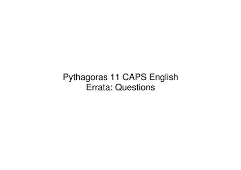 Pdf Pythagoras 11 Caps English Errata Questions · 2019 08 21 · Ta And Tb Are Tangents To The