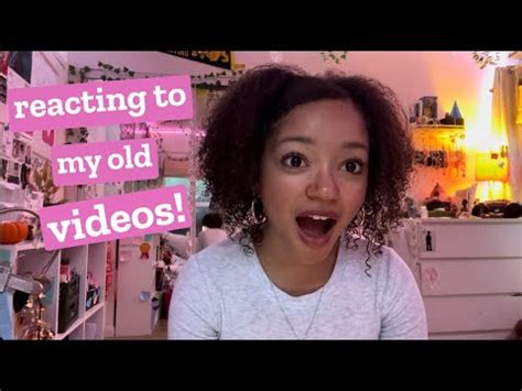 Reacting To My Old Videos YouTube