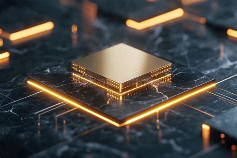 A Geometrically Perfect Golden Ai Algorithm Floats Dynamically Over A High Tech Digital Trading
