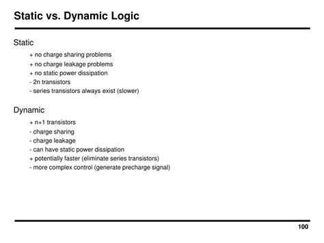 Ppt Static Logic Vs Pseudo Nmos Powerpoint Presentation Free