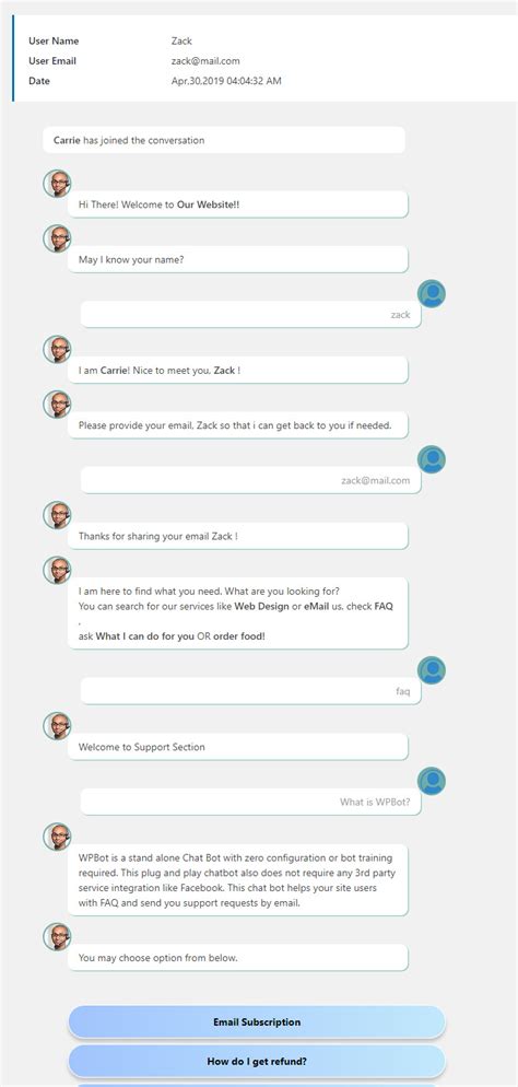 chatbot for wordpress wpbot pro