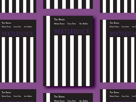 Beetlejuice Poster Cover On Behance