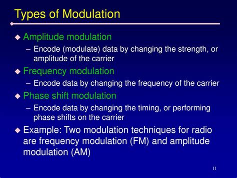 Types Of Carrier Modulation At Kristin Knight Blog