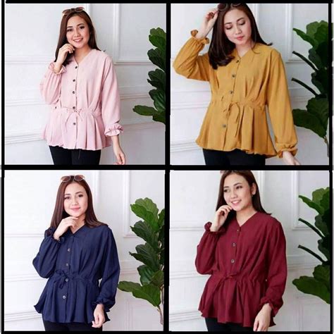 Blouse Wanita Blouse Cewe Blouse Cewek Atasan Wanita Cewek Cewe