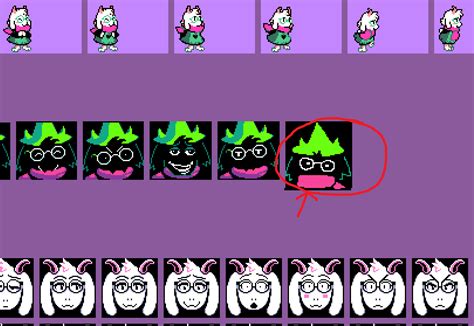 Was Browsing A Ralsei Sprite Sheet And I Dont Remember Seeing This In Game When Did This