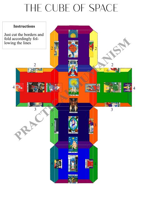 Foldable 3d Cube Of Space Pdf High Quality Digital Download