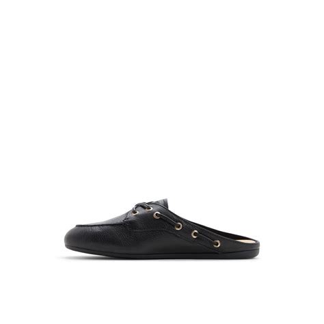 Slim Boat Mule Black Sperry
