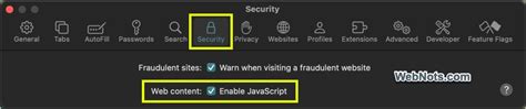 How To Disable Javascript In Chrome Firefox Safari And Edge Webnots