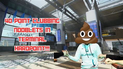 40 Point Clubbing Nooblets In Terminal Hardpoint Youtube