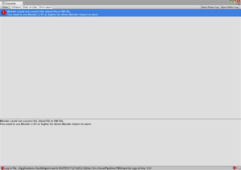 Unity Not Importing Blend Files Unity Engine Unity Discussions