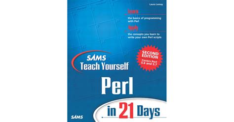 Sams Teach Yourself Perl In 21 Days Second Edition Book