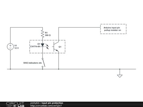 Input Pin Protection CircuitLab
